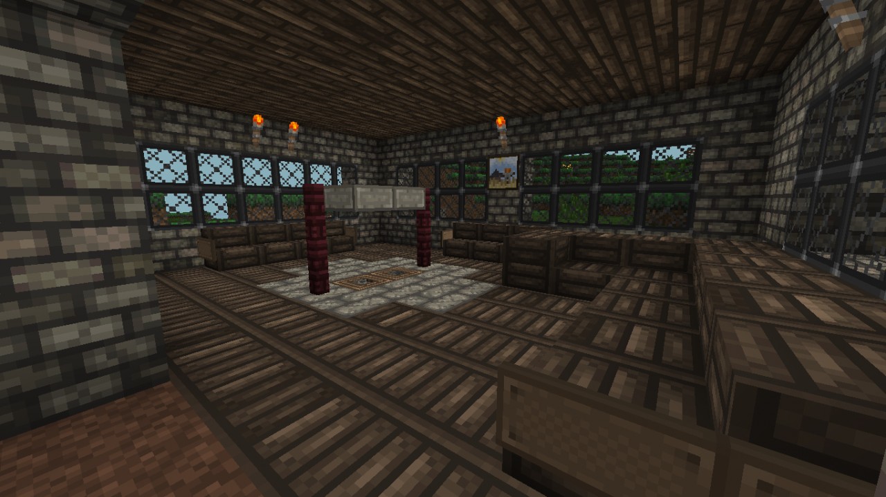 Medieval village part 1 - The bungalow Minecraft Map