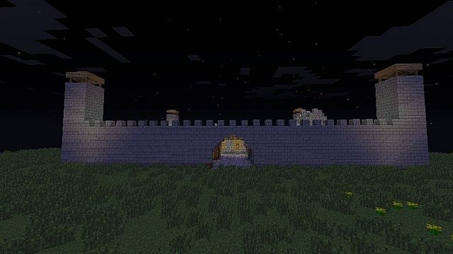 Awesome big castle with docks! Minecraft Map