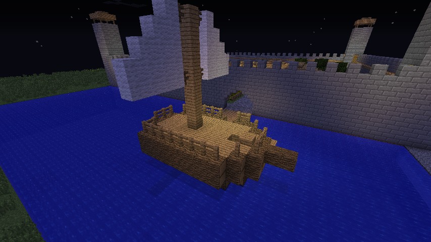Awesome big castle with docks! Minecraft Map