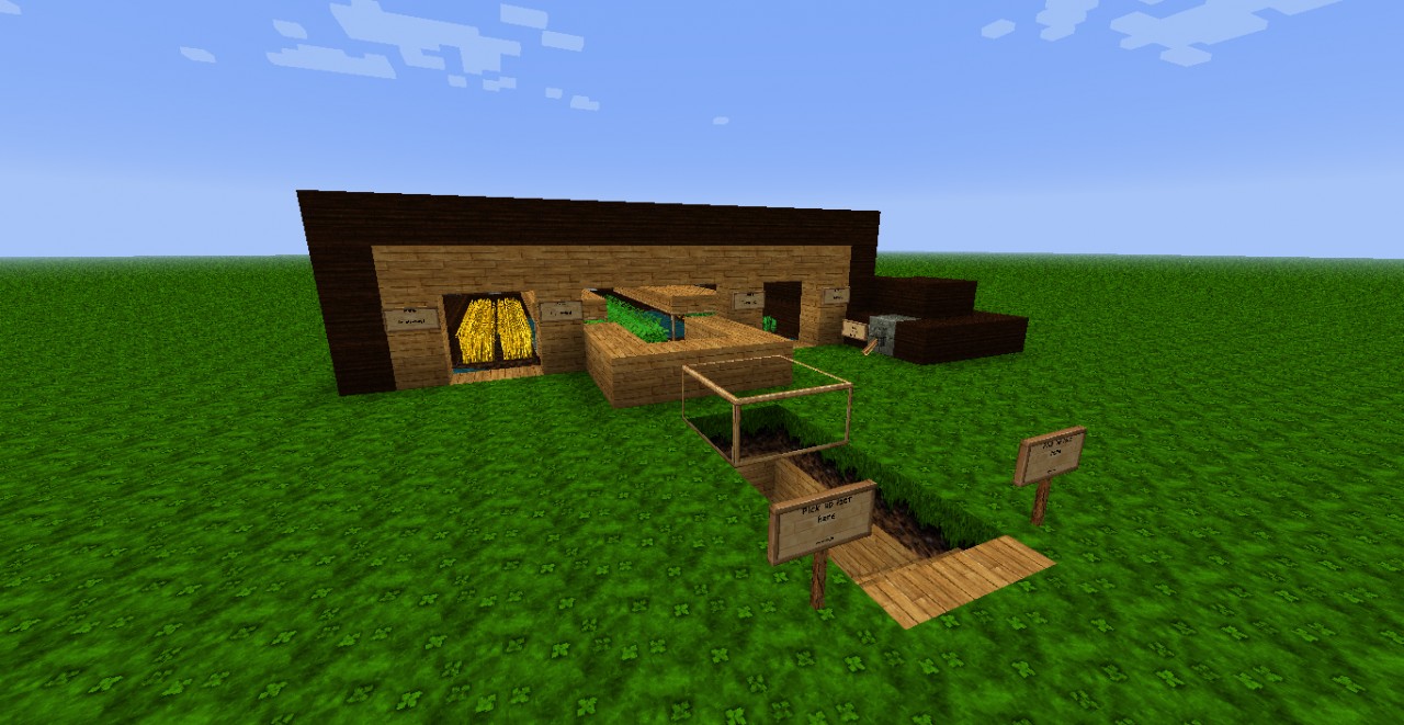 Automated farm Minecraft Map