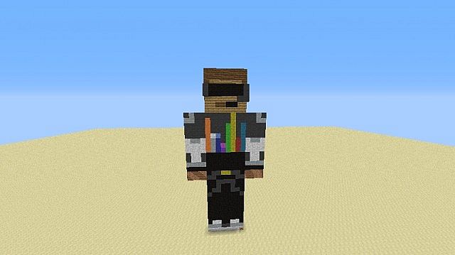 [Pixel Art] Skin from BoJustus Minecraft Map