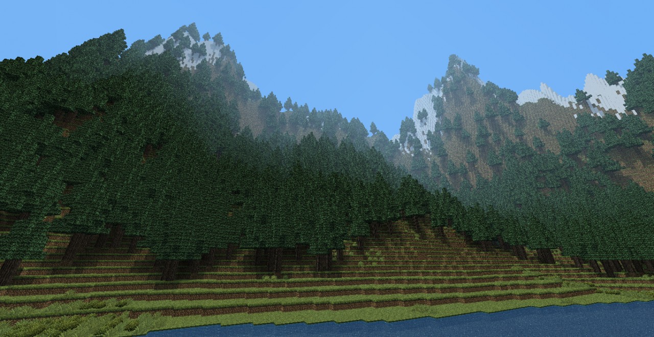 Free custom terrain+download Minecraft Map