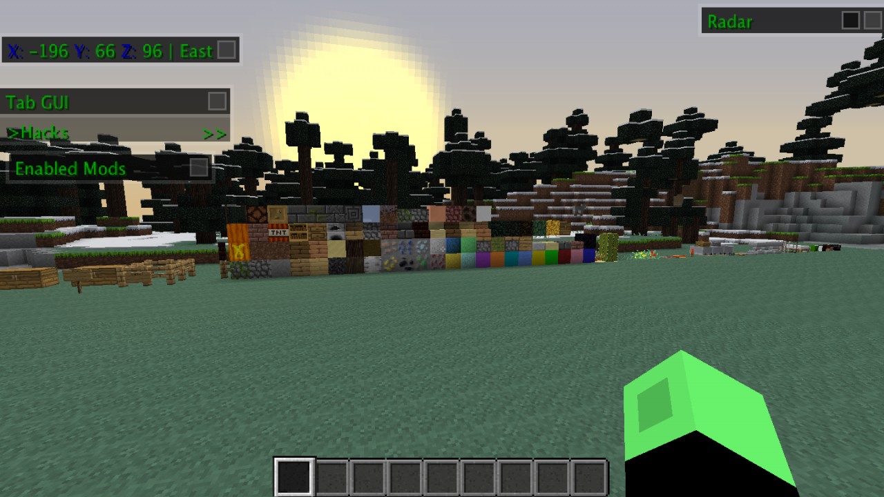 Texture Pack/Mod Testing World Minecraft Map