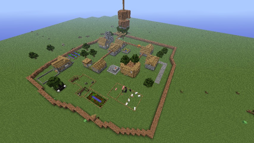 superflat Minecraft Map