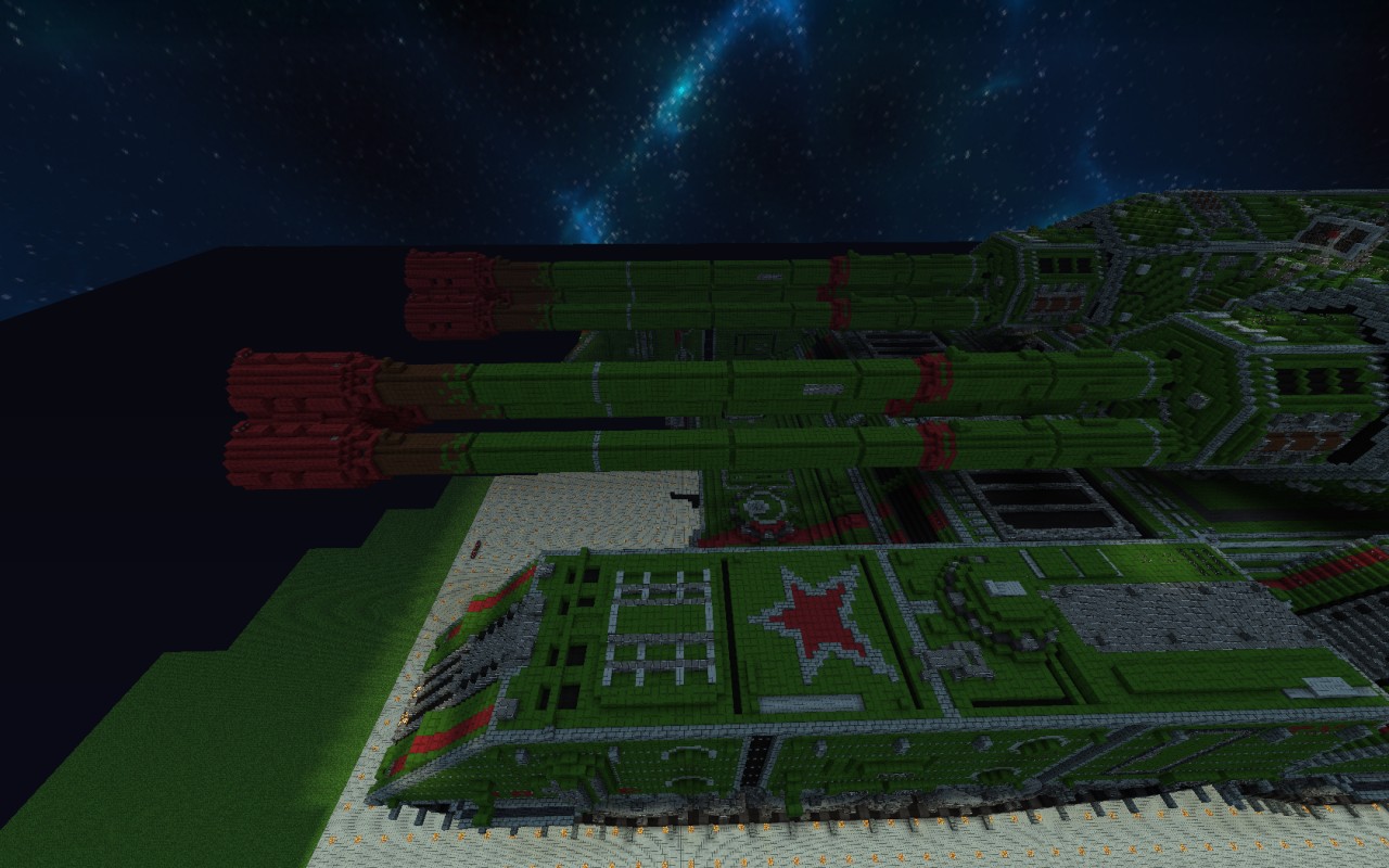 Advanced Overlord Tank Minecraft Map