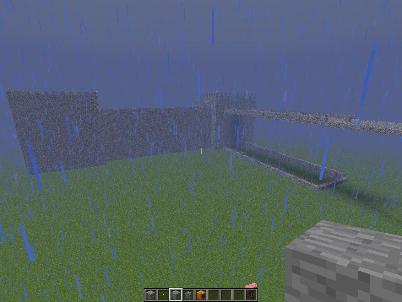 Large wall project Minecraft Map