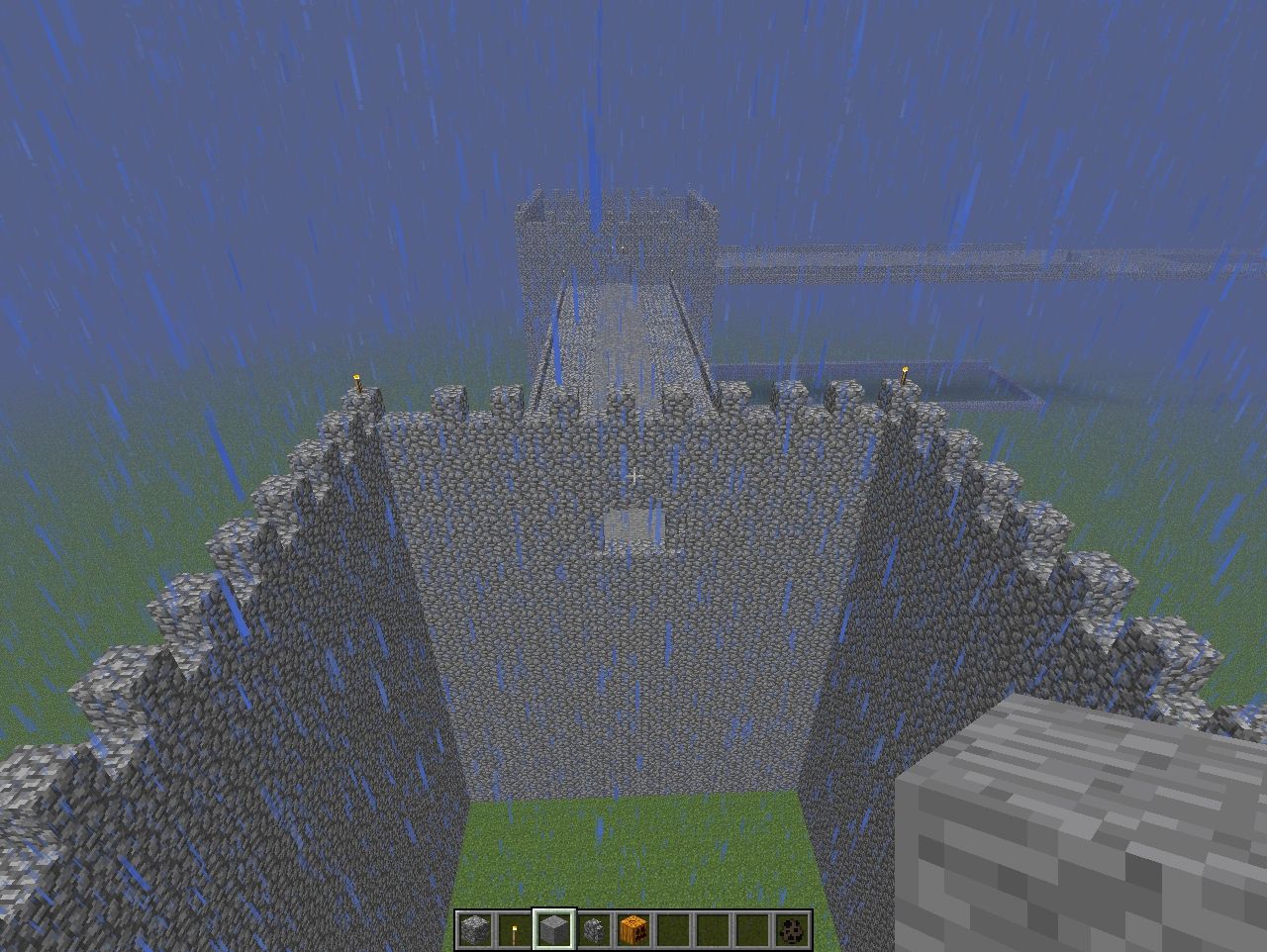 Large wall project Minecraft Map