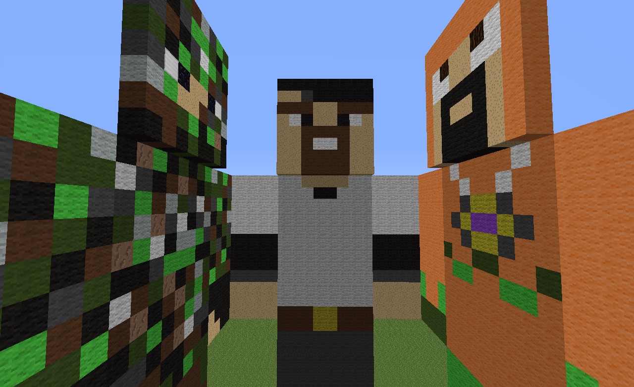 My Favorite Youtubers v.5 Minecraft Map