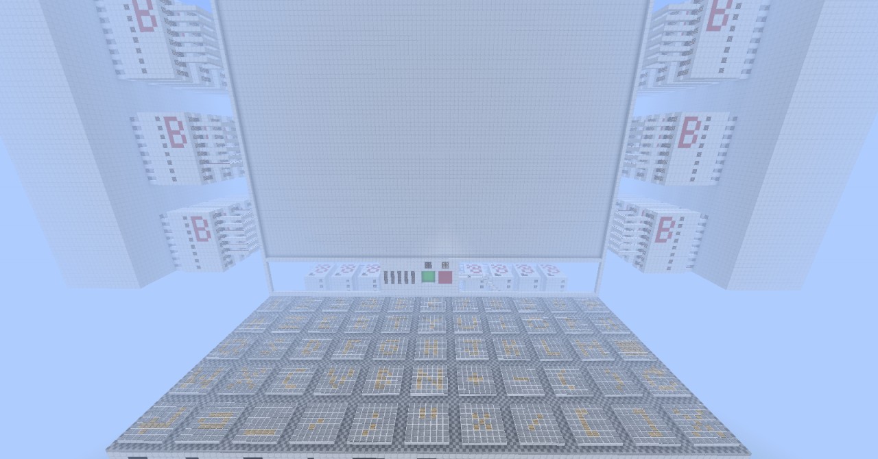 Programmable computer ! Minecraft Map