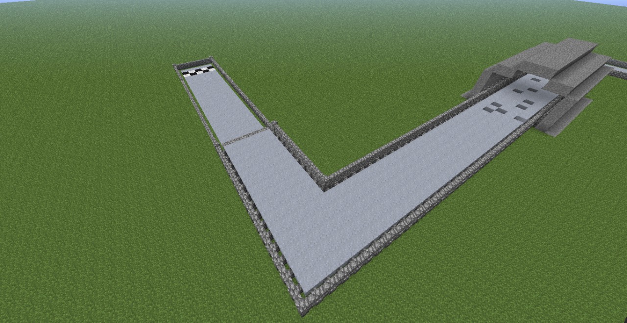 Race Track Minecraft Map