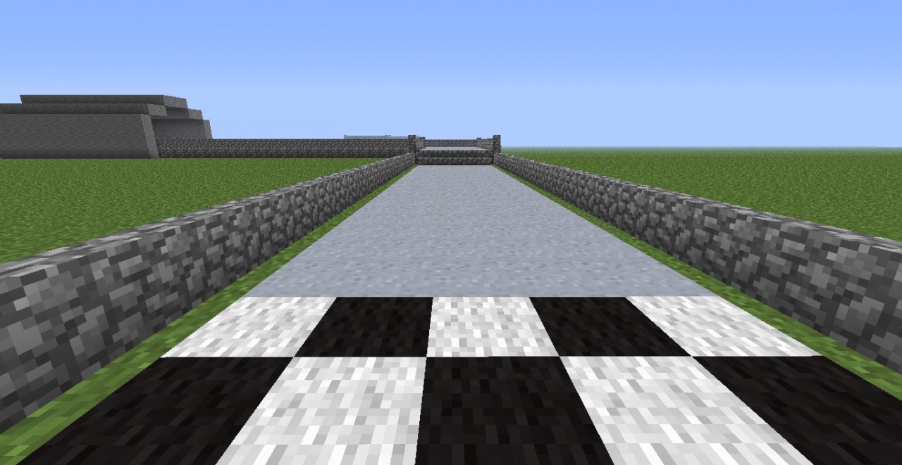 Race Track Minecraft Map