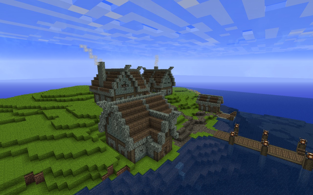 Medieval Trading Village Minecraft Map