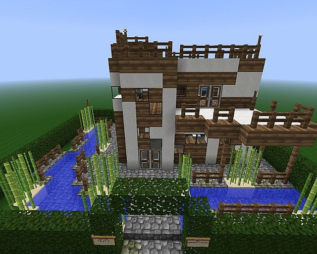 Serene Paradise [First ever modern build] Minecraft Map