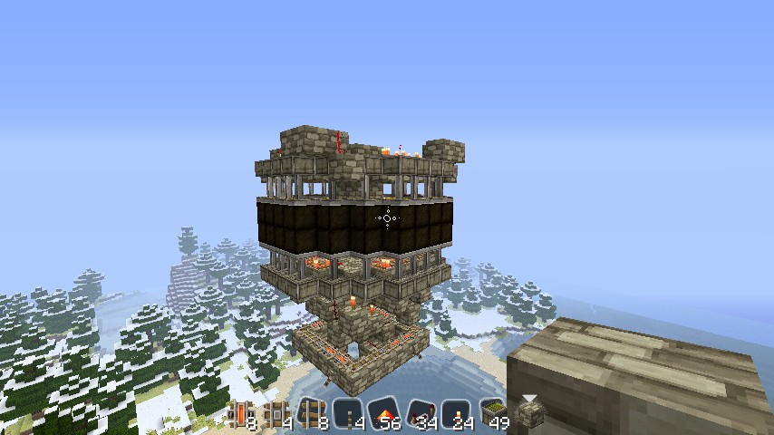 Minecraft revolving lighthouse Minecraft Map