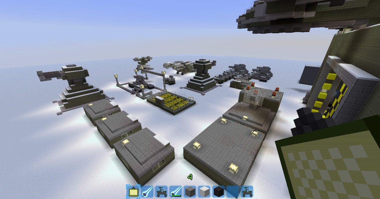 UNSC research base Minecraft Map