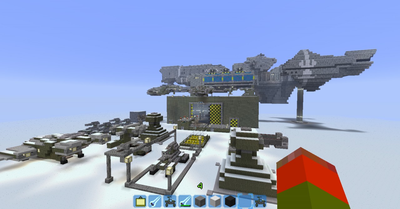 UNSC research base Minecraft Map