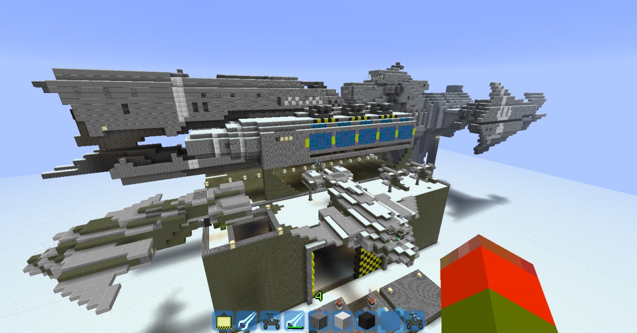 UNSC research base Minecraft Map