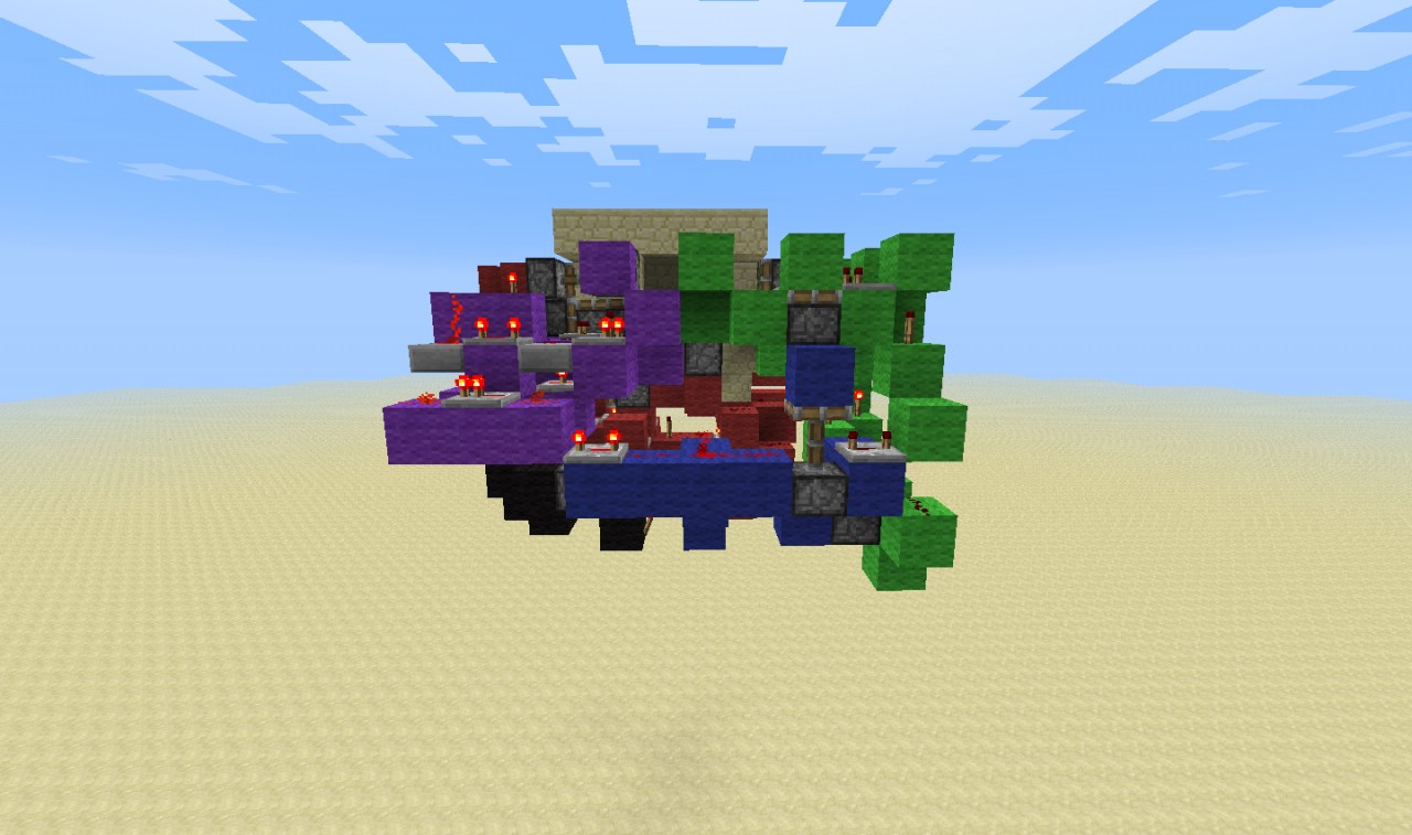 Half Slab Hiden Spiral Staircase Minecraft Map