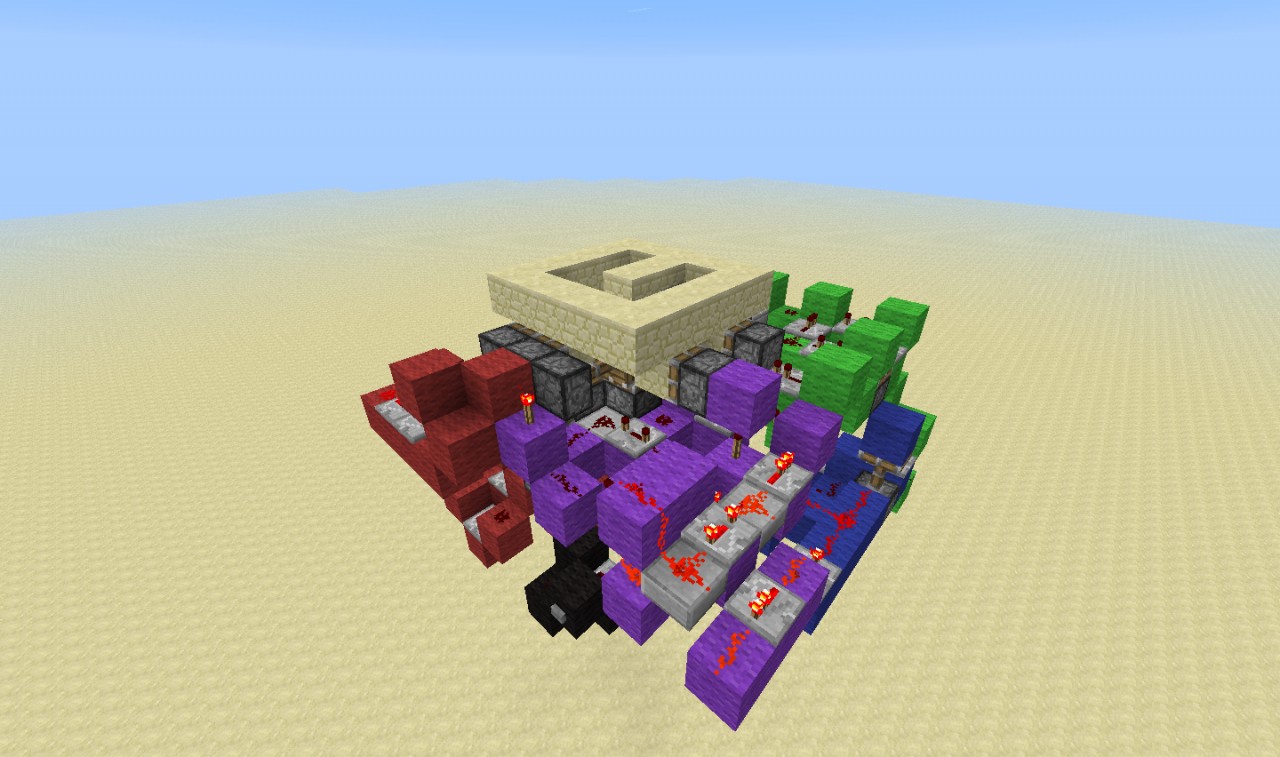 Half Slab Hiden Spiral Staircase Minecraft Map