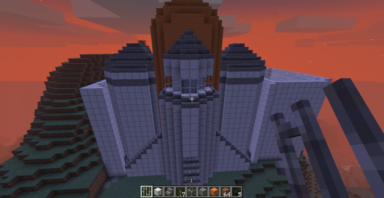 NASA rocket Minecraft Map