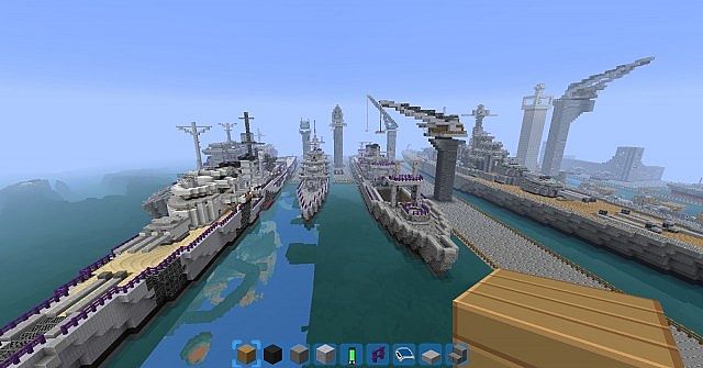 ww2 style military base Minecraft Map