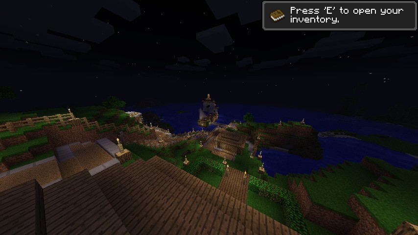 Peaceful Spawn Village Minecraft Map