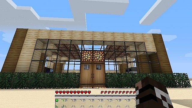 A basic starter house Minecraft Map