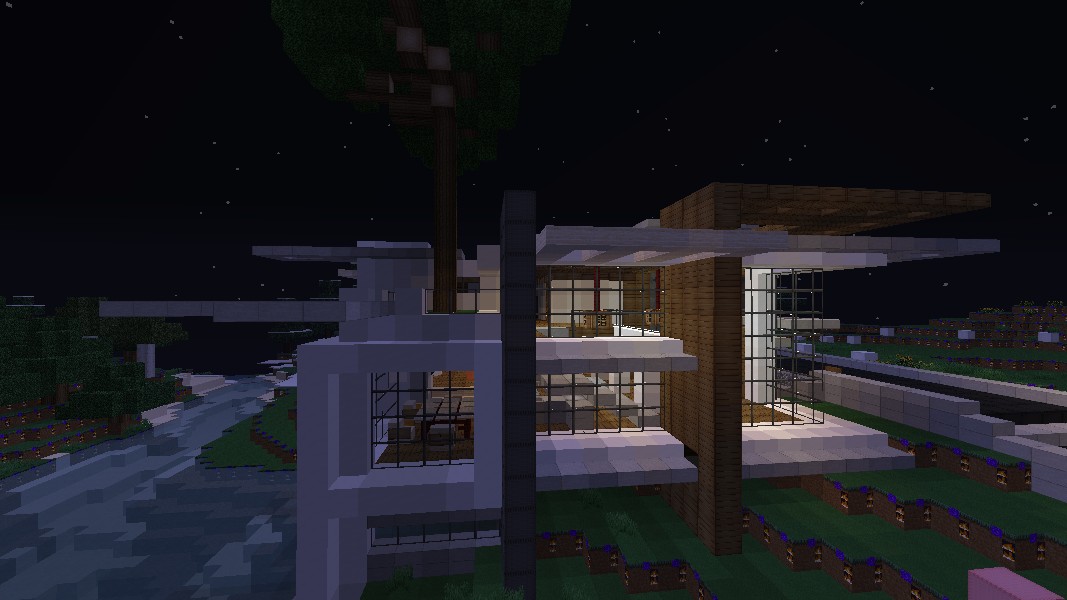 ultramodern house (shape) Minecraft Map