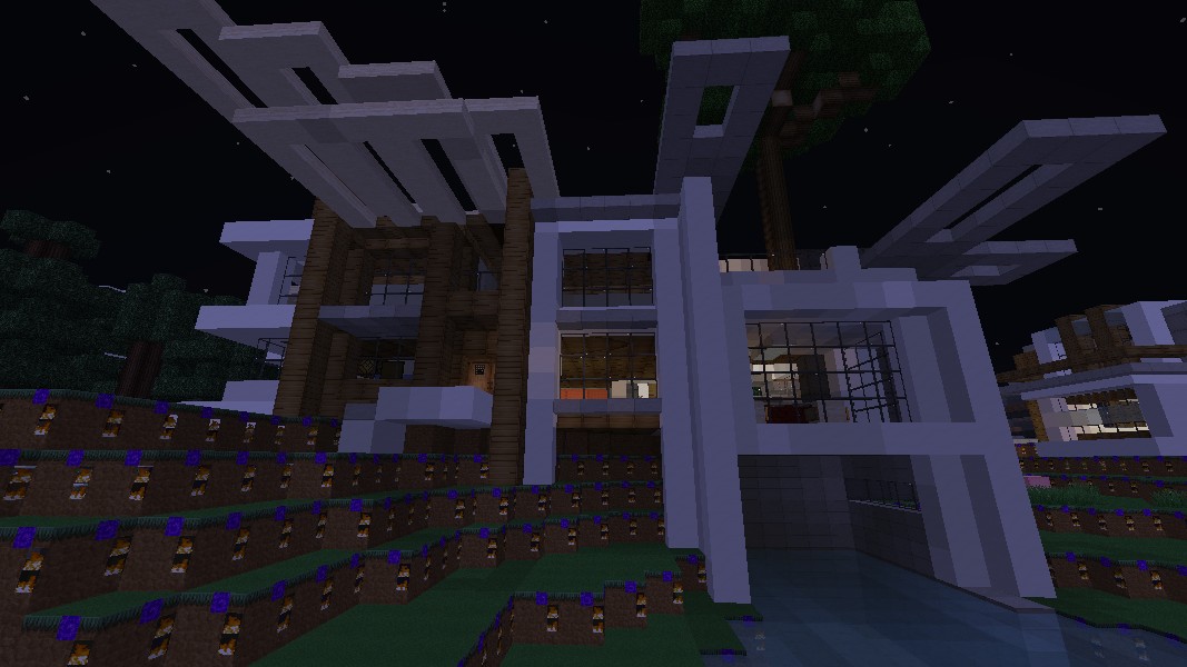ultramodern house (shape) Minecraft Map