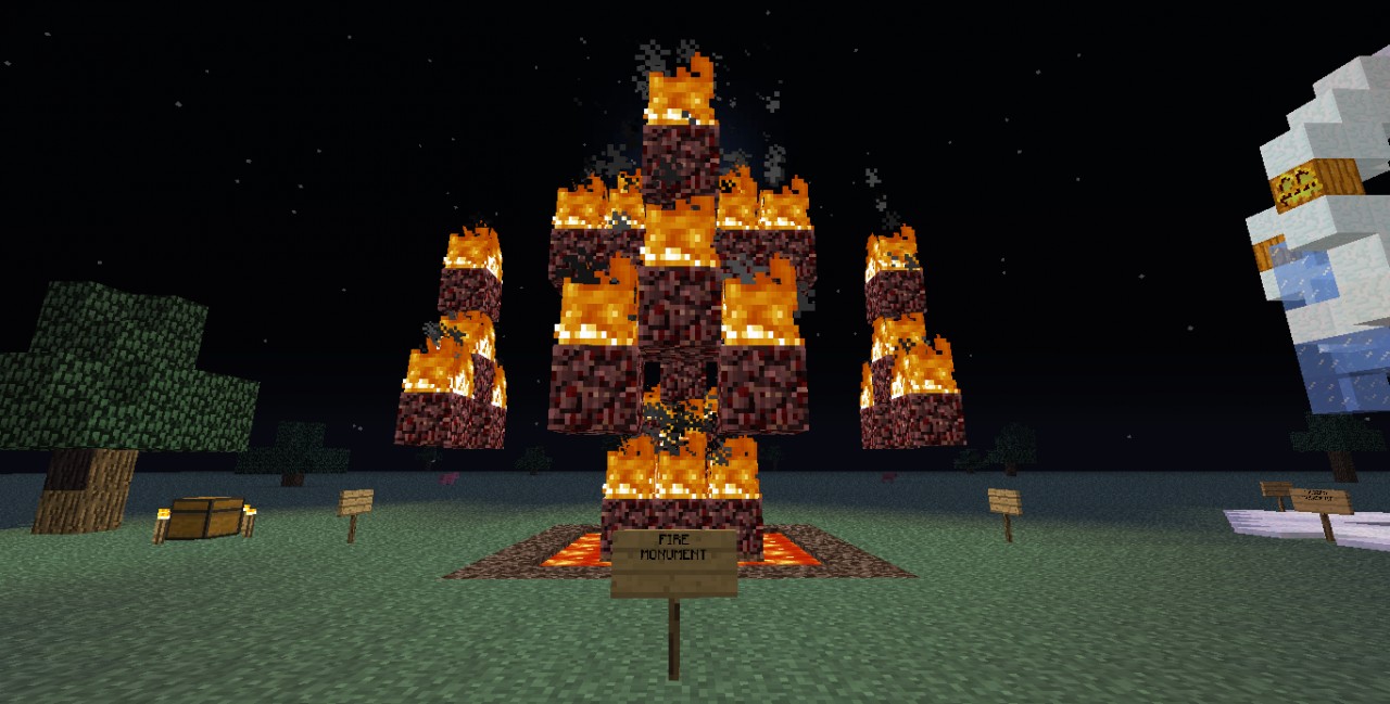 Elemental Monuments Minecraft Map