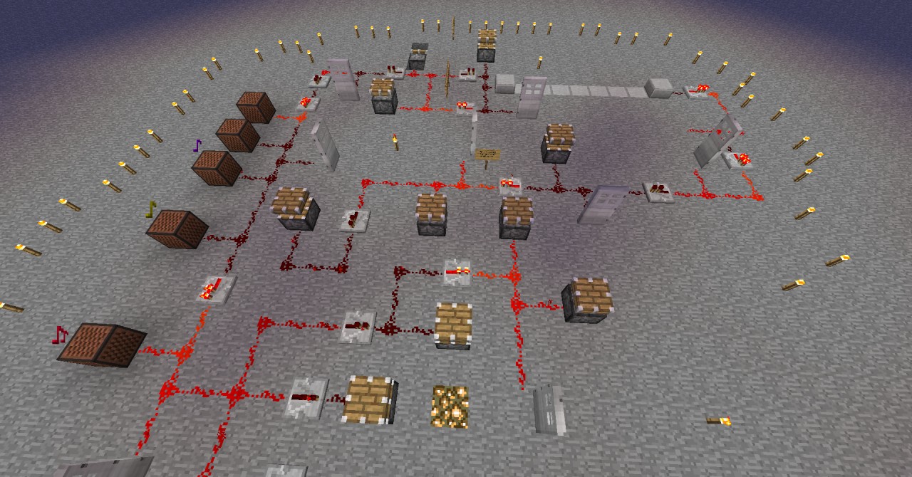 Nooby Redstone Trap Minecraft Map