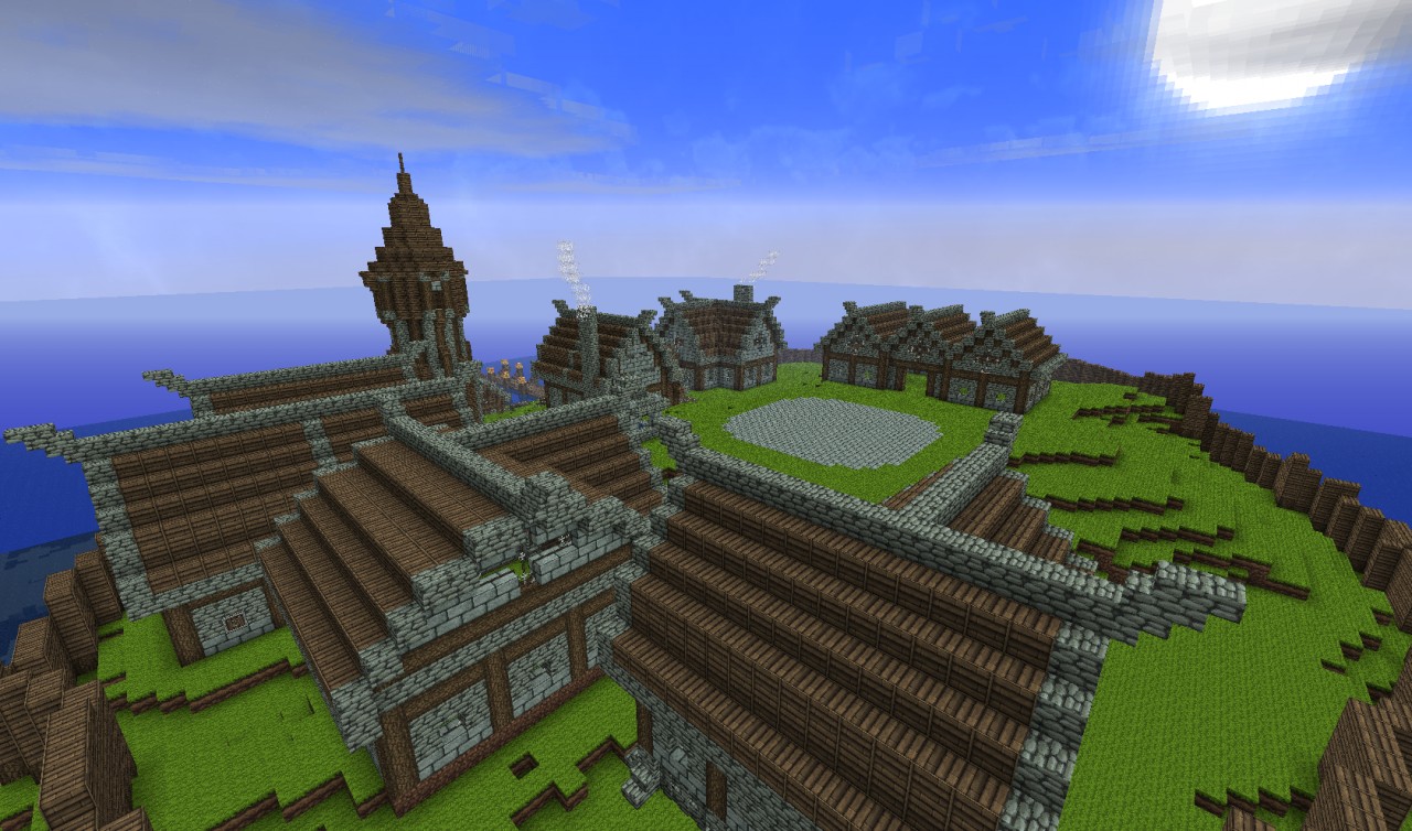 Medieval Trading Village Minecraft Map