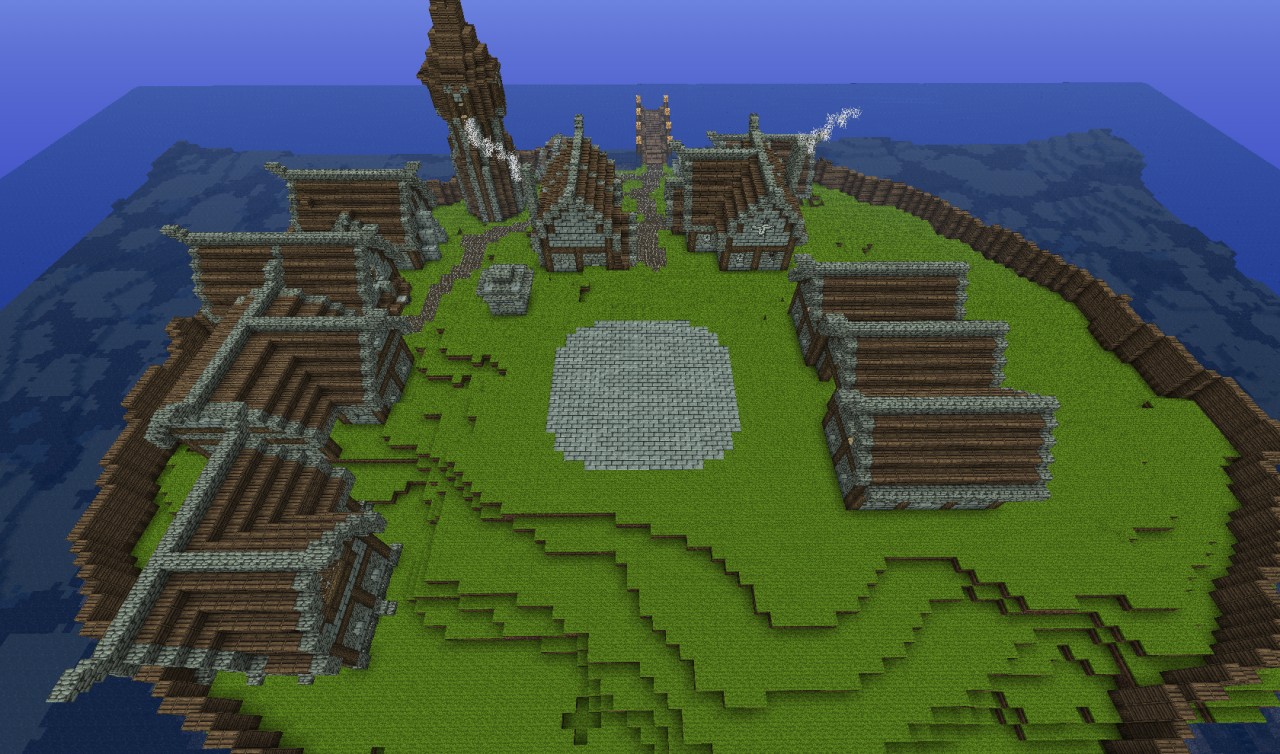 Medieval Trading Village Minecraft Map