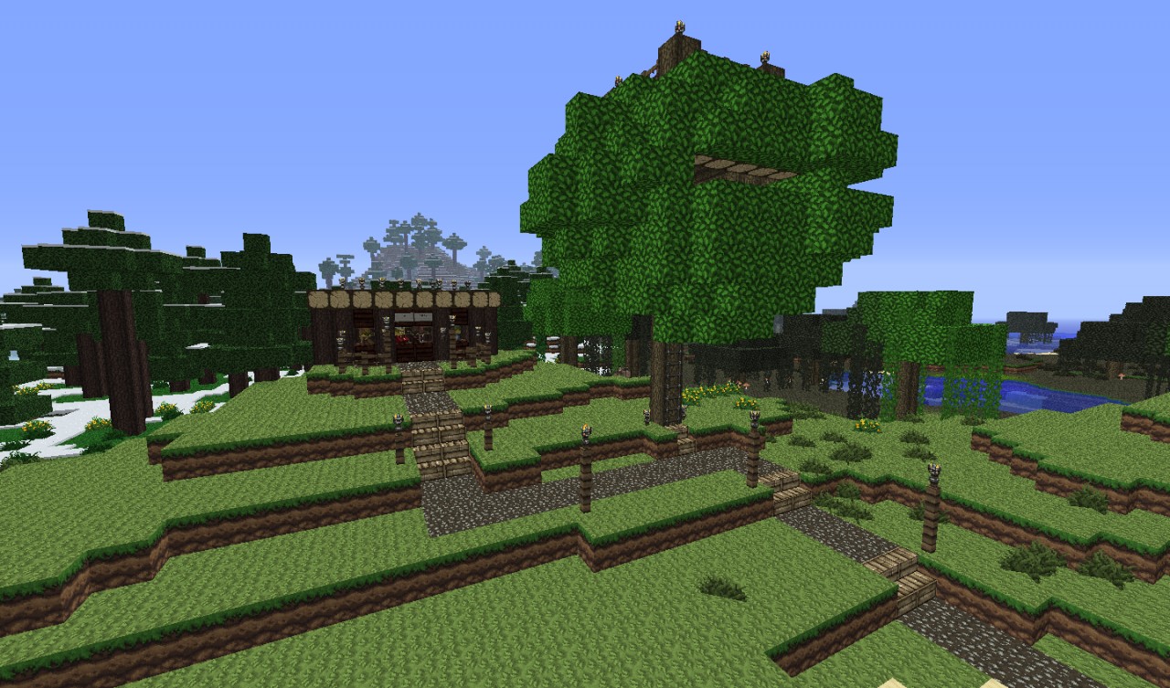 Small Farm Settlement Minecraft Map
