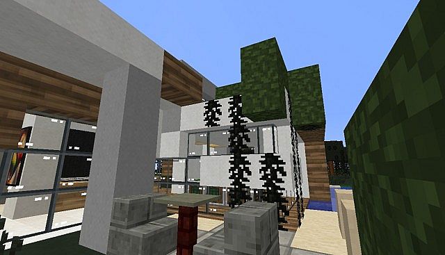 Modern Mansion Minecraft Map