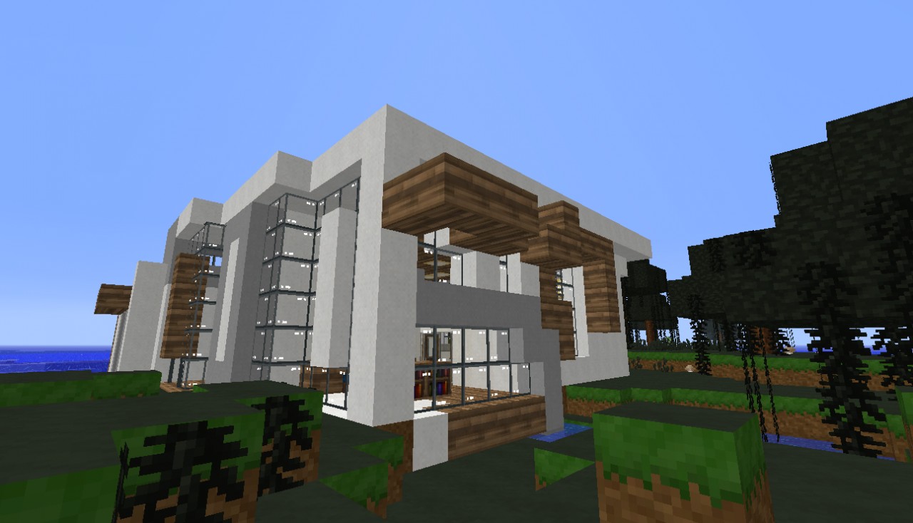 Modern Mansion Minecraft Map