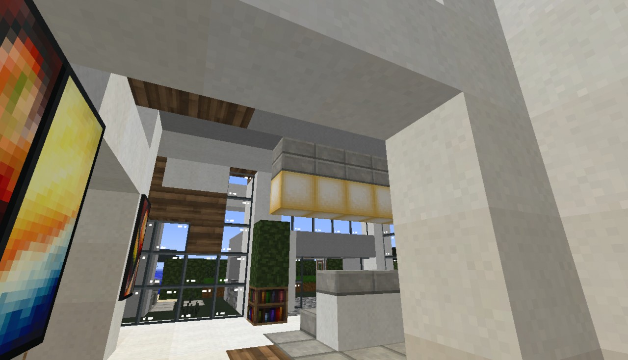Modern Mansion Minecraft Map