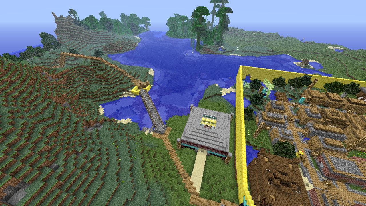 SwagVille V4 Minecraft Map