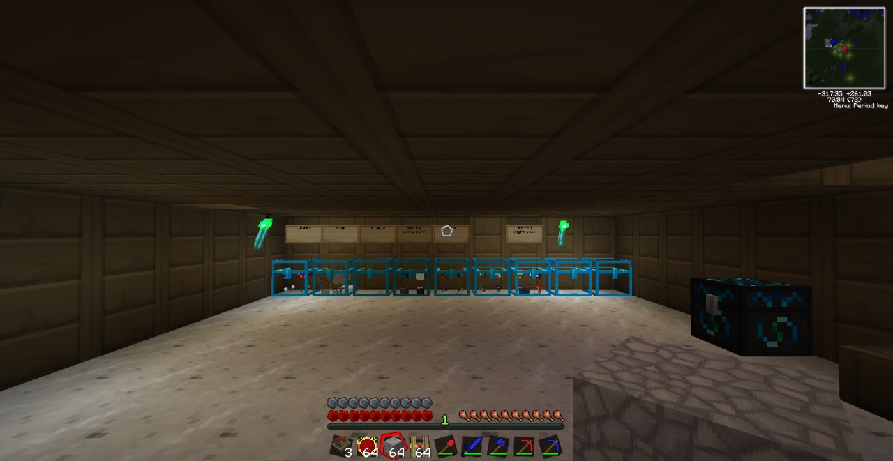 pvp mine Minecraft Map