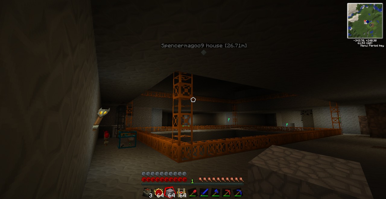 pvp mine Minecraft Map