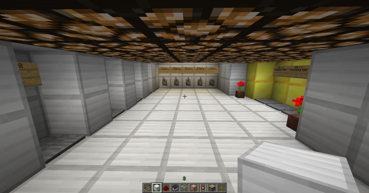 INVISIBLE MAN Minecraft Map