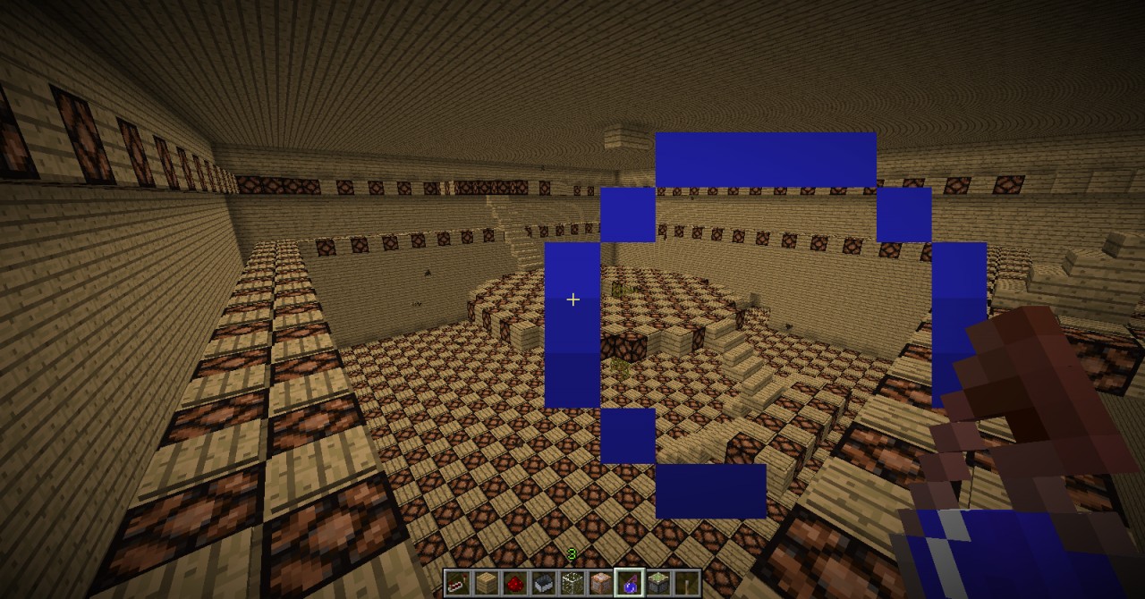 INVISIBLE MAN Minecraft Map