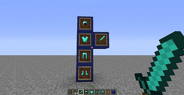 Item frames Minecraft Map