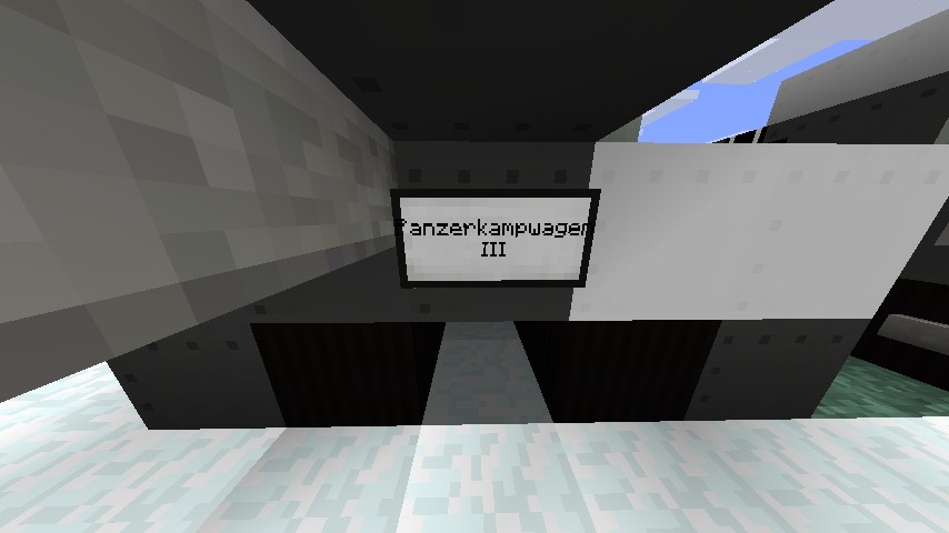 WWII Mini tanks [GERMANY] Minecraft Map