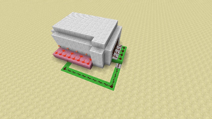 Redstone combination lock Minecraft Map