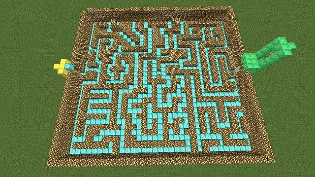 sherbertkids 4 stage mase Minecraft Map