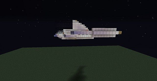 Scorpion Gunship with working TNT cannon Minecraft Map