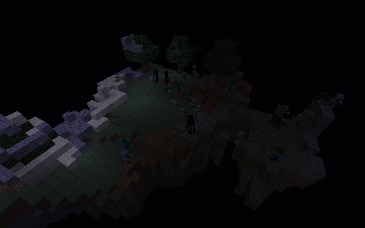 Indev Floating Map Minecraft Map