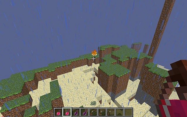 Indev Floating Map Minecraft Map
