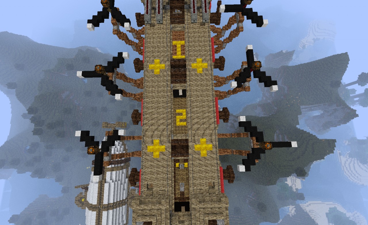 SteamPunk Carrier Minecraft Map